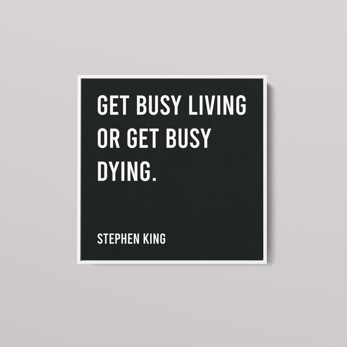 Stephen King - Get Busy Living — Honest Mule
