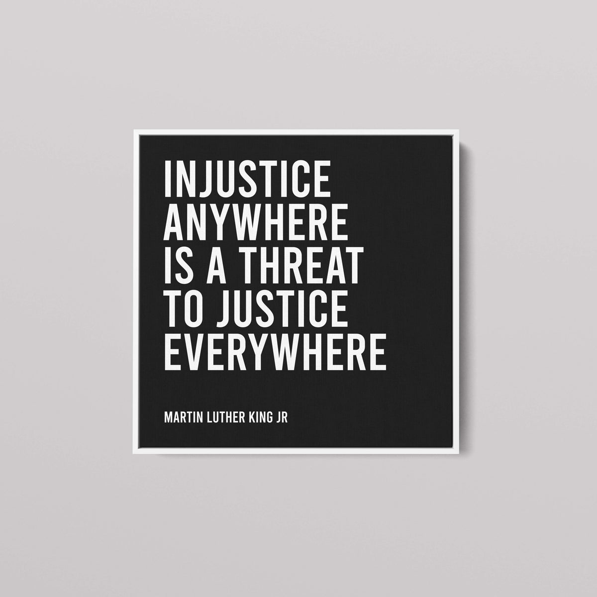 Canvas Print of Martin Luther King Jr. Quote — Honest Mule